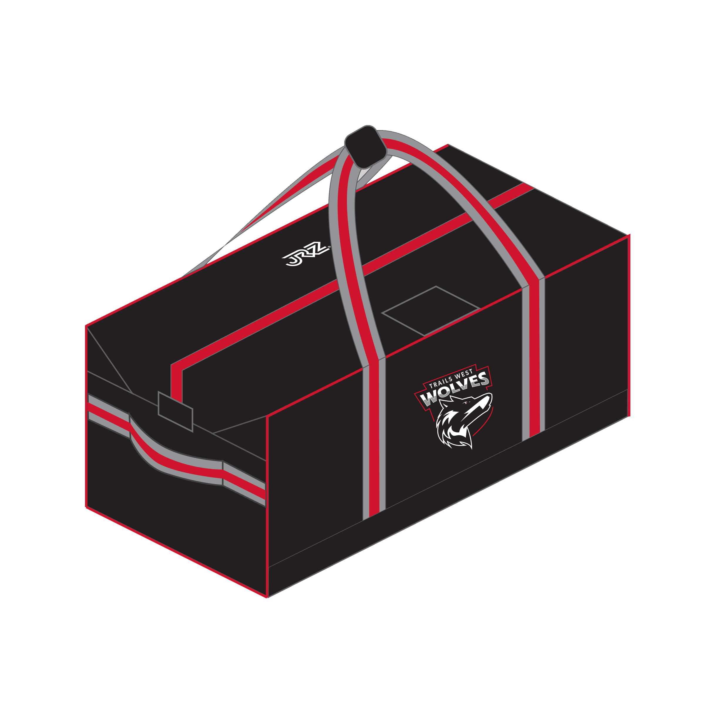 JRZ CUSTOM PLAYER BAG - TRAILS WEST – Adrenalin Source for Sports
