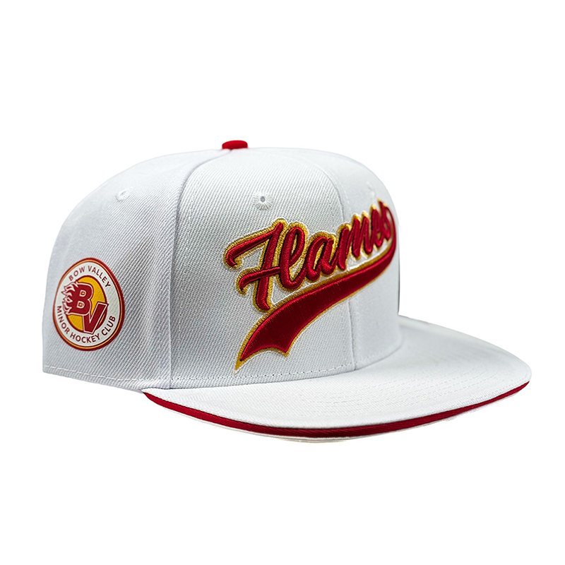 AA FLATBRIM CAP WHITE/RED BOW VALLEY – Adrenalin Source for Sports