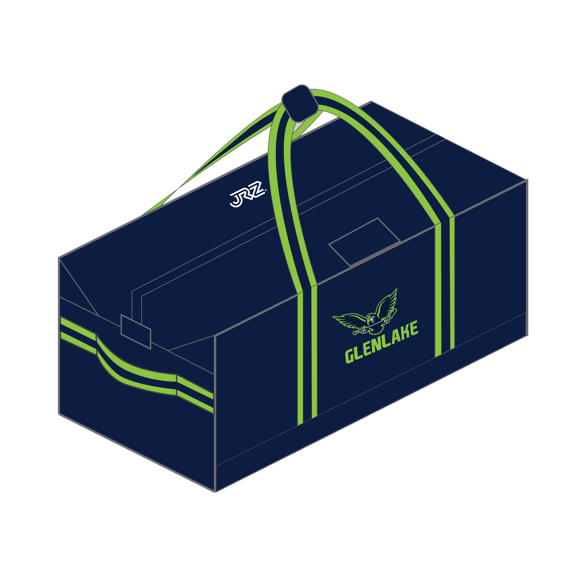 JRZ CUSTOM PLAYER BAG - GLENLAKE – Adrenalin Source for Sports
